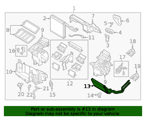 KD45-61-A10A - 2013-2024 Mazda CX-5 - Heater Core | Mazda Part Direct