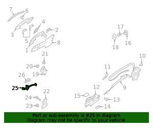 2019-2020 Infiniti QX50 Door Check 80430-5NA0A | Infiniti of Orland Park