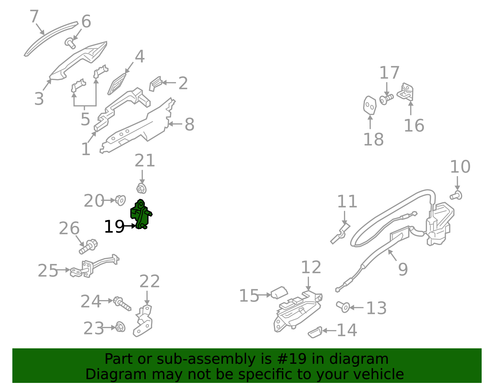 2019-2020 Infiniti QX50 Upper Hinge 82401-2V70A | Infiniti of Orland Park