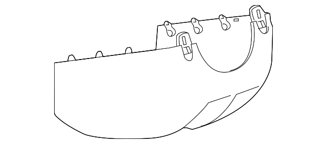 2016-2019 Chevrolet Cruze Jet Black Instrument Panel Steering Column ...