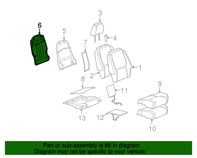 2006-2009 GM Panel 89045467 | GMPartsDirect.com