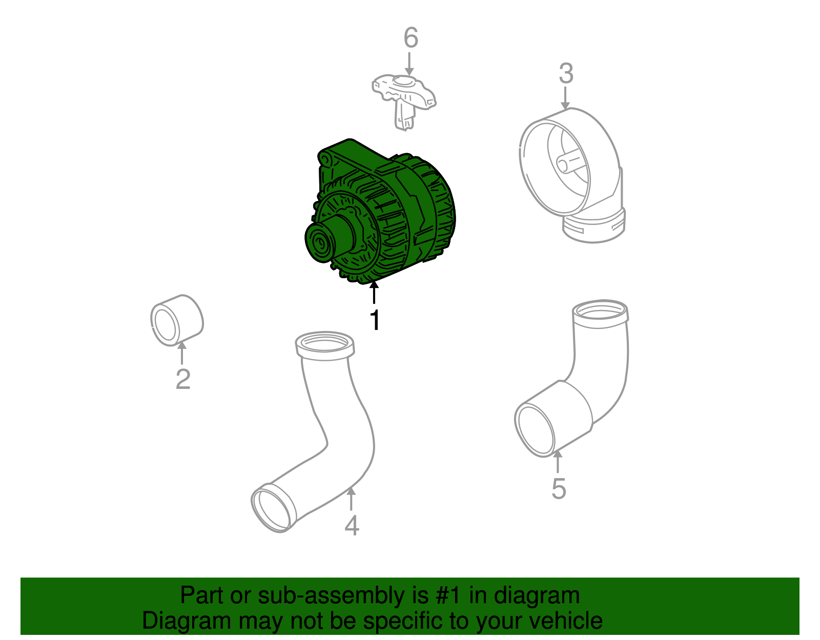 12-31-7-519-620 - Alternator - 2001-2006 BMW | Buy BMW Parts Now