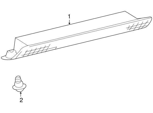 2010-2024 Toyota Center High Mount Stop Light 81570-47051 | OEM Parts ...