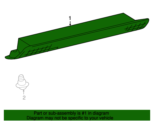 2010-2024 Toyota Center High Mount Stop Light 81570-47051 | OEM Parts ...