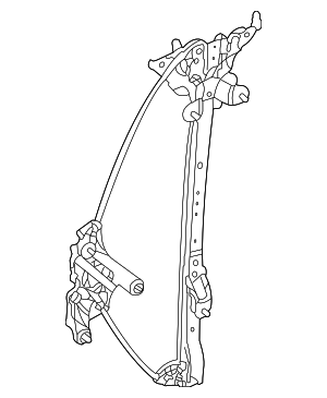 69803-08030 - Window Regulator - 2021-2023 Toyota Sienna | Sparks Parts