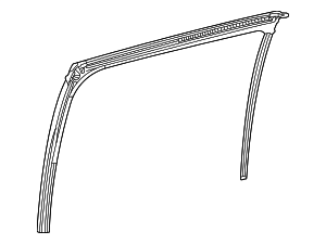 2021-2024 Toyota Sienna Run Channel 68142-08032 | Toyota Parts Center