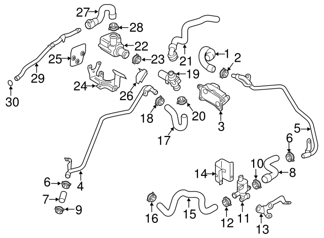 2016-2018 Audi A7 Quattro Auxiliary Pump Bracket 4G0-121-305-DQ ...