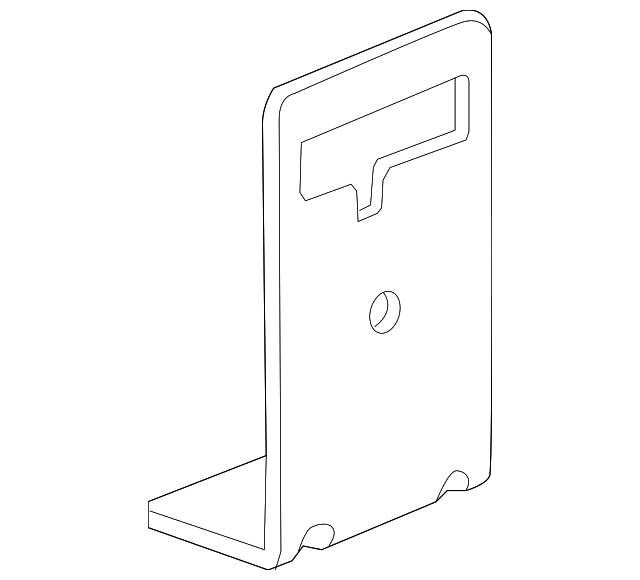 2007-2019 GM Rear Center Seat Belt Retractor Bracket 15792091 ...