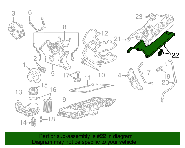 11127515647 - 2003-2008 BMW Valve Cover Gasket (11-12-7-515-647) | BMW ...