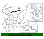 Genuine OEM Breather Tube Part# LR057207 Fits 2013-2022 Land Rover: Up ...