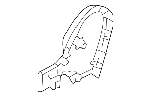 2021-2024 Nissan Rogue Inner Finish Panel 87381-6RA1A | Nissan RVA