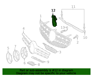 Mercedes-Benz OEM Air Duct Part# 253-887-02-00 | OEM Vehicle Parts