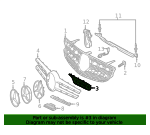 253-888-13-00 - Grille Cover 2017-2019 Mercedes-Benz | Mercedes-Benz ...