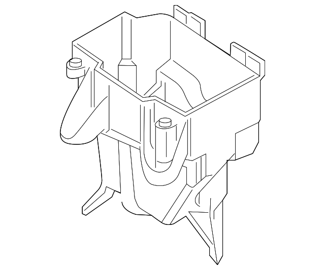205-540-00-24 - Relay Box Lower Cover 2015-2023 Mercedes-Benz ...