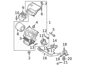 MB3Z-17C431-C - Lower Housing Upper Insulator - 2021 Ford Bronco ...