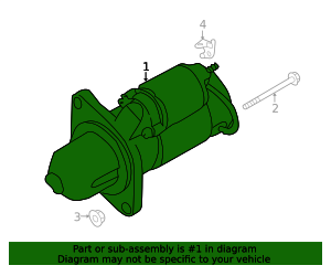 23300AA930 - Starter - 2019-2021 Subaru | World OEM Parts Subaru