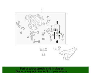 803912040 - Engine Coolant Temperature Sensor O-Ring - 1991-2020 Subaru ...