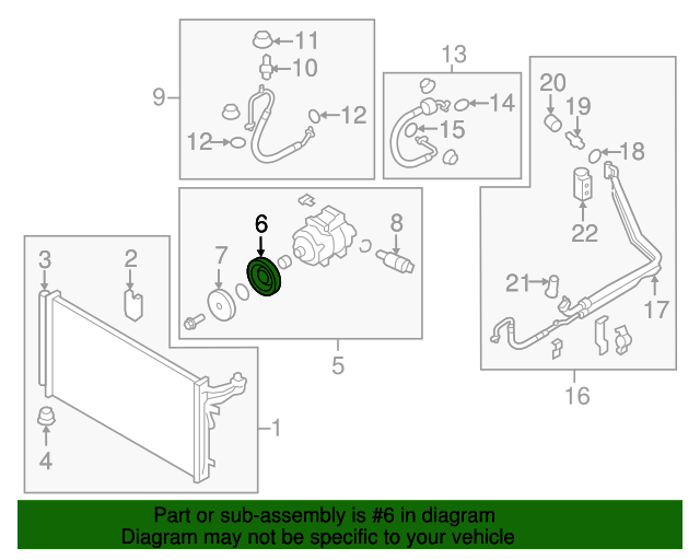 97643-3T300 - Pulley 2015-2017 Kia K900 | Kia.Parts Store