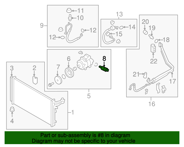 97674-2S000 - Control Valve 2015 Kia K900 | Kia.Parts Store