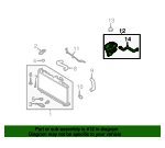 Genuine OEM Engine Coolant Reservoir Part# 21132AA131 Fits 2002-2007 ...