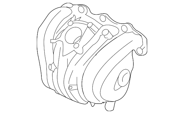 2006-2007 GM Intake Manifold Assembly 12587878 | GMPartsDirect.com