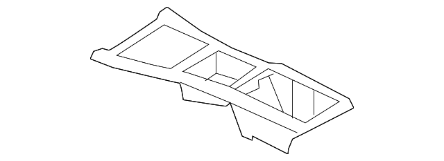 51166954939 - 2007-2013 BMW X5 Mount Panel (51-16-6-954-939) | BMW of ...
