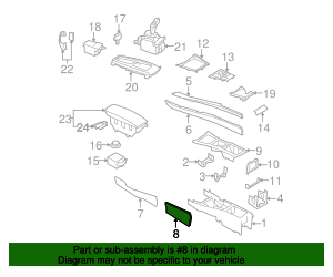 51169213524 - 2007-2013 BMW X5 Side Panel (51-16-9-213-524) | BMW of ...