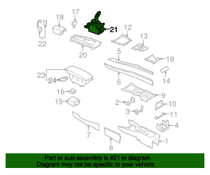 61319228611 - 2010-2014 BMW Gear Shift Assembly (61-31-9-228-611) | BMW ...