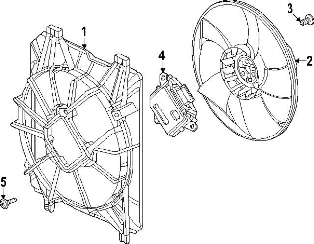 19015-69F-A01 - Cooling Shroud 2023-2024 Honda CR-V | Honda Parts Online