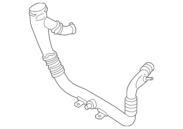 Genuine OEM Ford Part - Engine Air Intake Hose LK4Z-9C623-C | Genuine ...