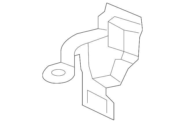 205-885-05-14 - Lower Bracket 2017-2023 Mercedes-Benz | Mercedes-Benz ...