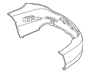 2017-2018 Mercedes-Benz Bumper Cover 205-880-91-03-9999 | MB OEM Parts