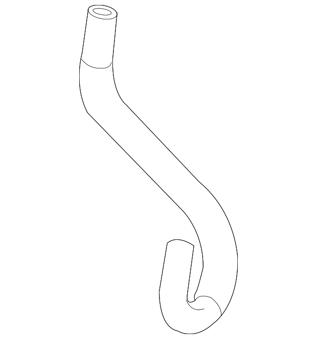2005-2008 Toyota Engine Coolant Hose 16261-0D102 | Toyota Parts
