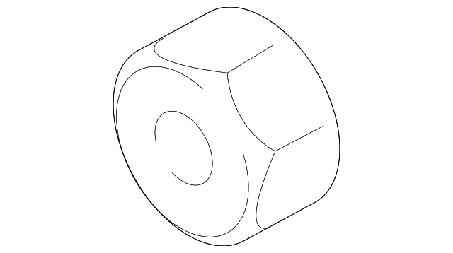 2004-2024 Nissan Headlamp Assembly Nut 01241-0009U | OEM Parts Online