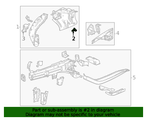 42553328 - Apron Assembly Bracket 2020-2023 GM | Gateway Buick GMC Parts