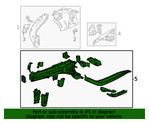 2022-2024 GM F Rail 42553909 GM | GMPartsDirect.com