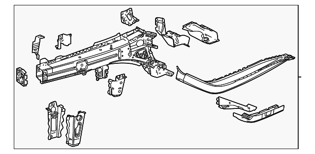 2022-2024 Chevrolet Lower Rail Assembly 42553906 GM | GMPartsDirect.com