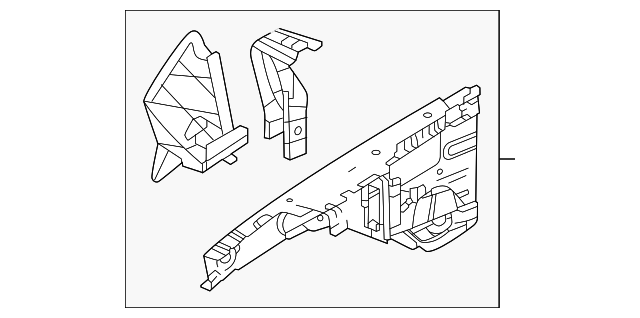2020-2024 GM F Rail 60003497 GM | GMPartsDirect.com