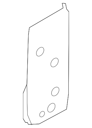 2012-2019 Nissan Outer Rail Bracket G51C9-9KAMA | Nissan Parts Store