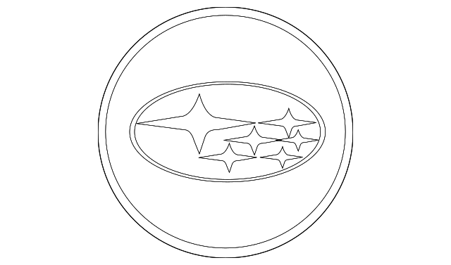 2006-2013 Subaru Center Cap 28821SA040 | OEM Parts Online