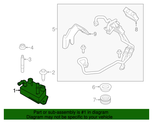 2013-2022 Ford Cooler CV6Z-7A095-A | OEM Parts Online