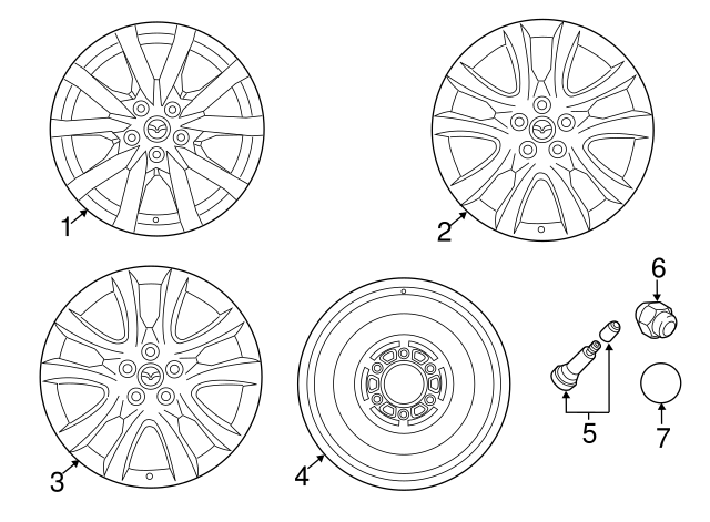 2014-2015 Mazda 6 OEM NEW 2014-2015 Mazda 6 Grand Touring Sport 19 ...