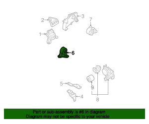 2005-2009 Hyundai Tucson Front Mount 21910-2E002 | QuirkParts