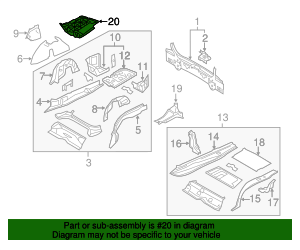 51-71-7-070-141 - Cover 2006-2012 BMW | AutoNationParts.com