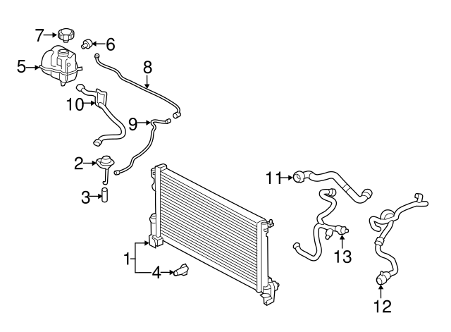 31410895 - Radiator 2018-2024 Volvo | AutoNation Parts