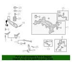 2007-2012 Hyundai Lower Control Arm Bushing 55218-2B100 | OEM Parts Online