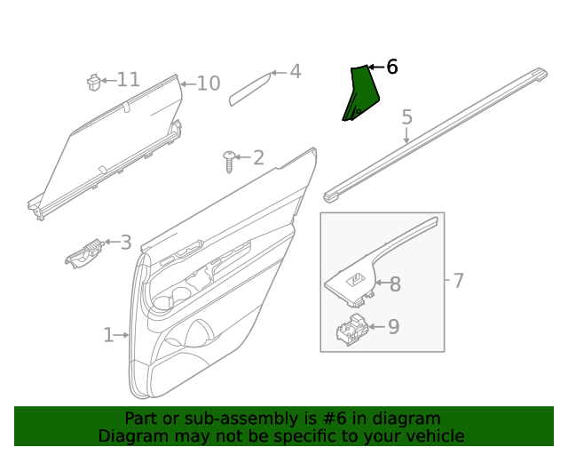 83930-S8000-CA - Corner Trim - 2020-2023 Hyundai Palisade | World OEM ...