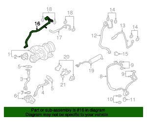 11-53-7-595-603 - Water Outlet Pipe - 2011-2012 BMW | BMW Parts Exchange
