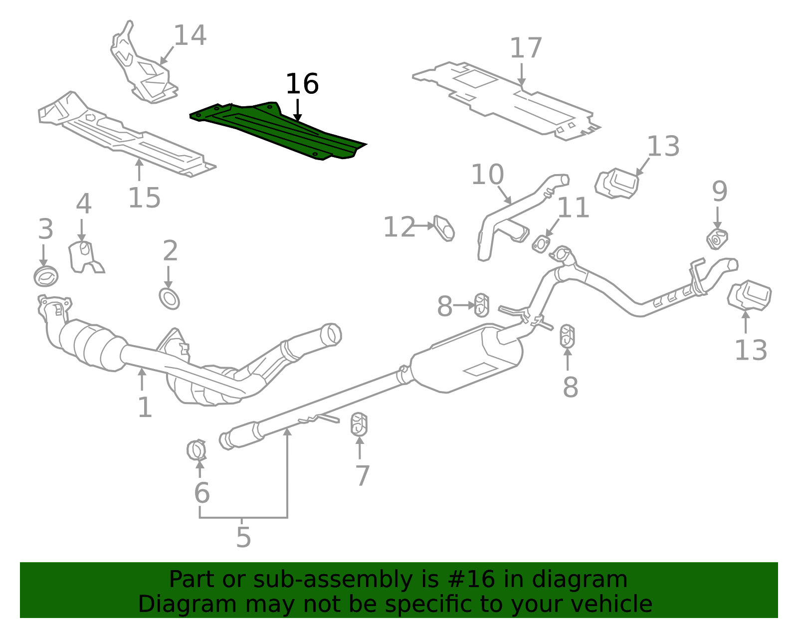 84630084 - Heat Shield 2019-2025 GM | GM Wholesale Direct