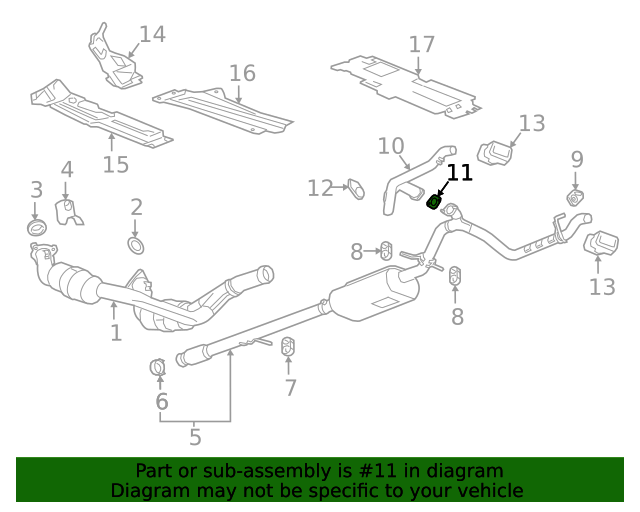 Buy Genuine GM Auto Parts - Gasket (Part # 22816982) | GM Parts Store